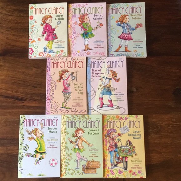 Fancy Nancy | Other | Fancy Nancy Clancy Super Sleuth Paperback Books ...